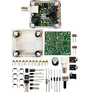 S-Pixie CW QRP Ham Amateur Shortwave Radio Transceiver 7.023 7.050 Mhz DIY Kits with Transparent Acrylic Shell