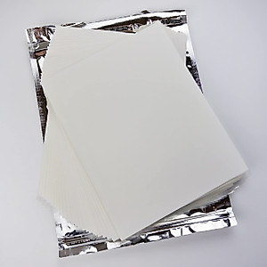 Supreme Icing Sheets 24 Pack Premium White Flexible Edible Frosting Printer Paper Cake Decoration 8.5" x 11" by MeganJDesigns