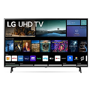 LG 43 Inch Class UQ7070 ZUD series LED 4K UHD Smart webOS 22 TV