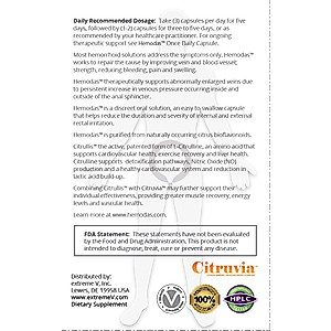 Hemodas - Code RED 5 Day Anal Support, 50 Capsules - European Crisis Solution for Anal Vein and Blood Vessel Support Crisis Care 5-Day