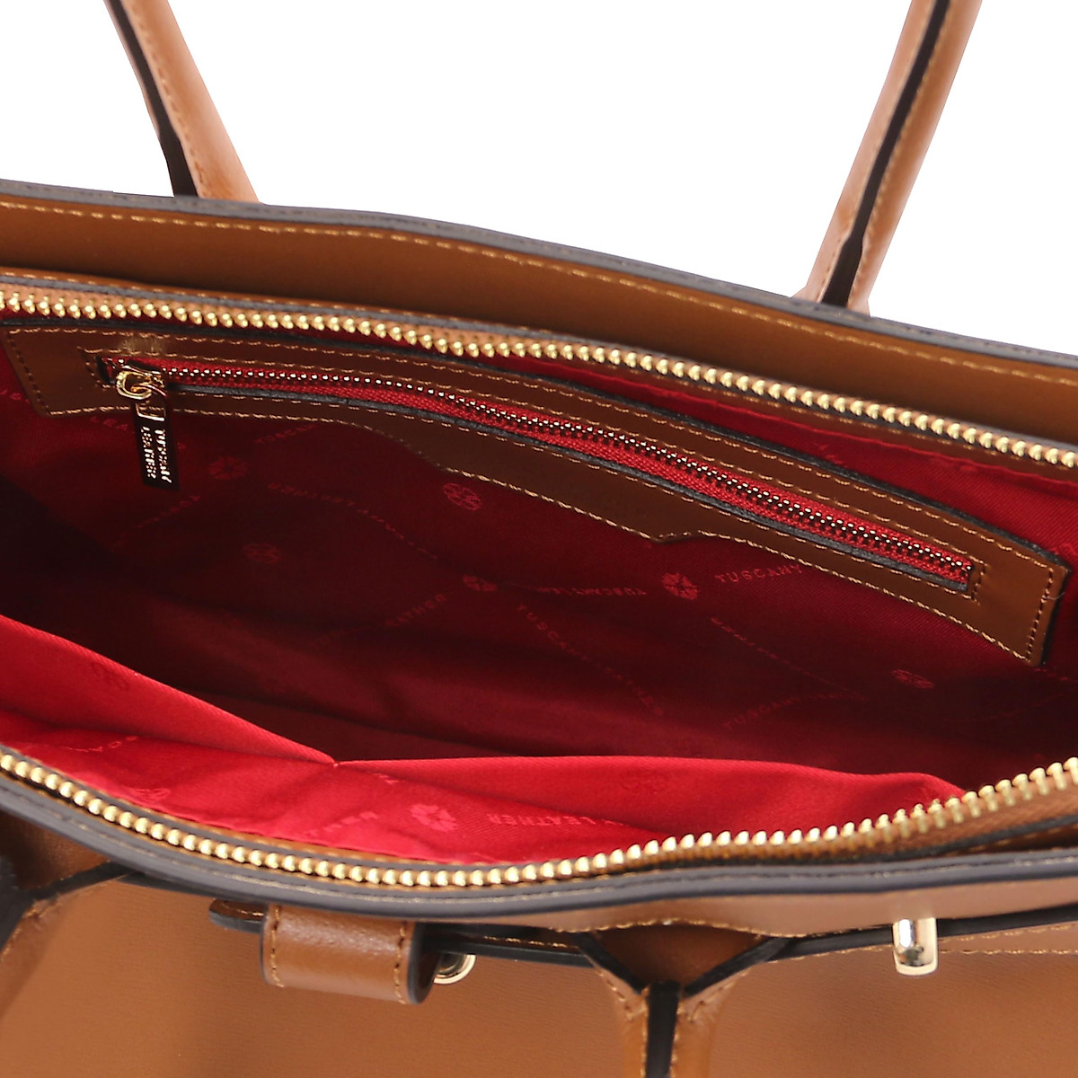 Tuscany Leather TL Bag - Leather handbag - TL142174 (Black)