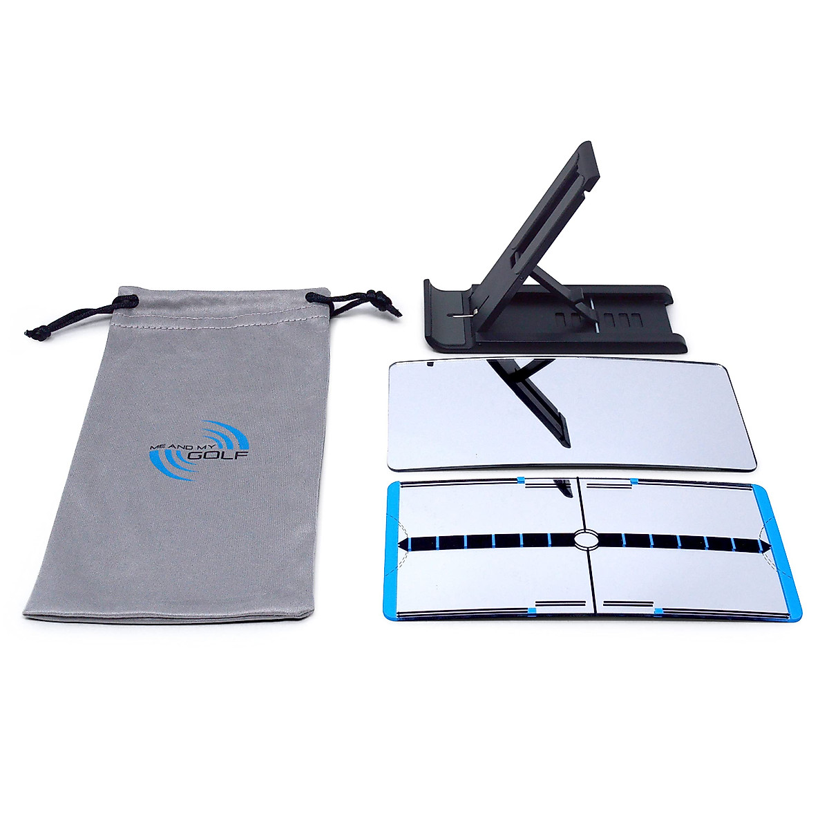 ME AND MY GOLF Mini-max Mini Max Golf Training Mirrors, Mirror Set, Silver, One Size UK