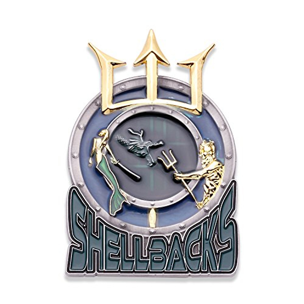 Shellback Challenge Coin - Unreal Military Shellbacks Coin - Designed by Military Veterans
