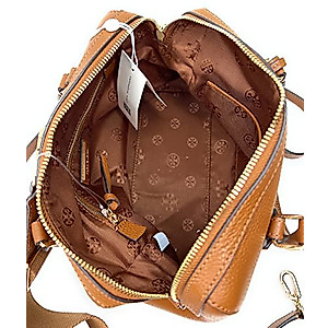 Tory Burch Thea Web Small Satchel Crossbody Bag (Moose)