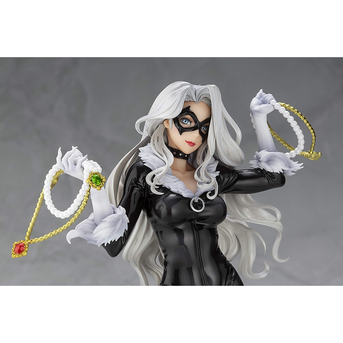 Marvel's Black Cat (Steals Your Heart Version) Bishoujo Statue, Multicolor