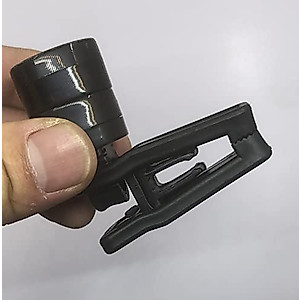 Seaweed Clips for Aquarium，Aquarium Choice Vegetable Feeding Clip，Seaweed Clip for Saltwater Fish - Never Rust (Black 1 Pack)