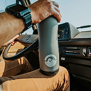 Epic Vostok | Vacuum Insulated Water Bottle with Filter | USA Made Filter | Dishwasher Safe | Stainless Steel | BPA Free Water Bottle | Removes 99.9% Tap Water Contaminants | Coldest | Simple | Modern