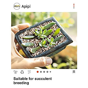 Organic Vermiculite Bulk, Horticultural Vermiculite for Plants, Soil Additive for Potted Plants, Vermiculite Coarse Hydroponic for Succulent Orchid Gardening Reptiles 3Qt