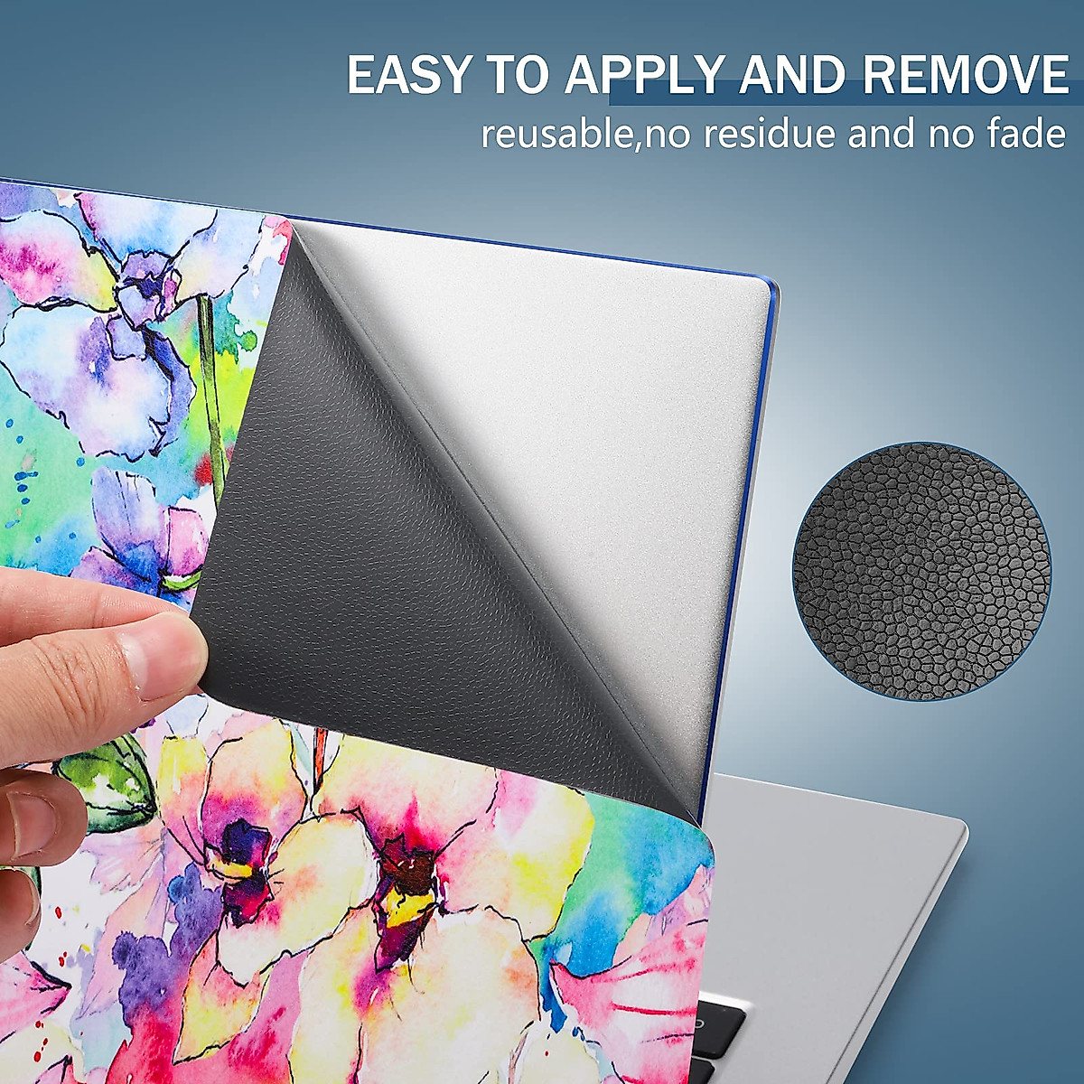 icolor Laptop Skin Sticker Decal 12 13 13.3 14 15 15.4 15.6 inch Personalized Universal Notebook Vinyl Skin Stickers Cover Art Decal Computer Protector