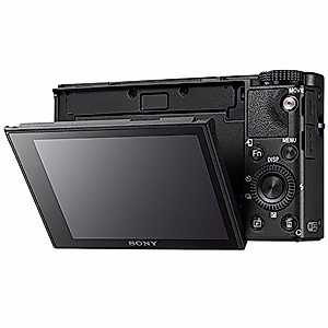 Sony DSC-RX100M6 RX100 VI Cyber-Shot Digital Camera 20.1 MP with 24-200mm Zoom Lens + Lexar 64GB SDHC/SDXC UHS-I Card + Dual Battery Kit + Accessory Bundle