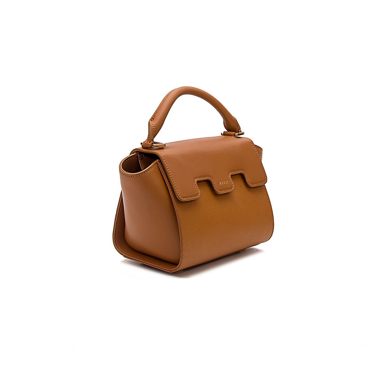 Mezzi Women's Mini Cosima Crossbody Bag Classic, Brulee