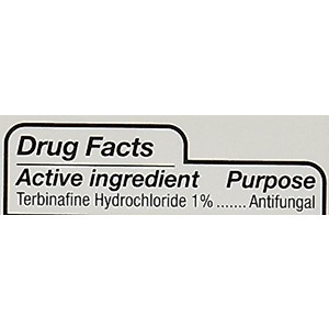 Equate Athlete's Foot Terbinafine HCl 1 oz Compare to Lamisil AT