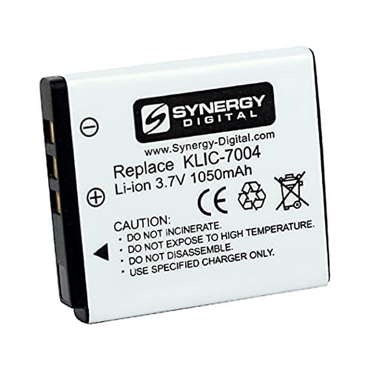 Synergy Digital Camera Battery, Compatible with Kodak M1093IS Digital Camera, (li-ion, 3.7V, 1100 mAh) Ultra Hi-Capacity, Compatible with Kodak KLIC-7004 Battery