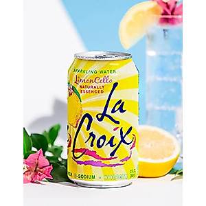 LaCroix Sparkling Water, LimonCello, 12 Fl Oz (pack of 8)