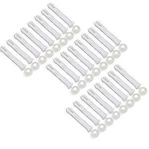 Vypart 2.75in 25018 Joint Pin & Seal fit for Intex 13' - 24' Round Metal Frame Pools,Pack of 24