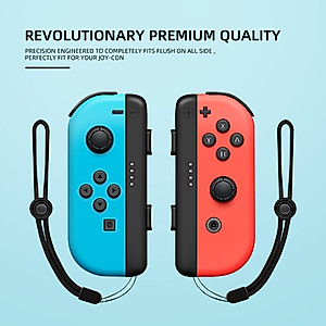 Xahpower Wrist Strap for Nintendo Switch Joycon, 2 Pack Replacement for Joy Con Straps Adjustable Tightness