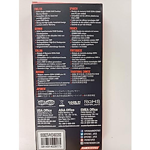 Patriot Viper Elite II DDR4 RAM 8GB (1X8GB) 3200MHz CL18 1.35v UDIMM Desktop Gaming Memory Module Compatible with XMP - PVE248G320C8