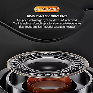 Keeyteek Wired Gaming Earbuds with Microphone, Gaming Headset for PS4 Xbox One, in-Ear Gaming Earphones for Laptop Mac PC, 3.5mm Jack, K23-Black