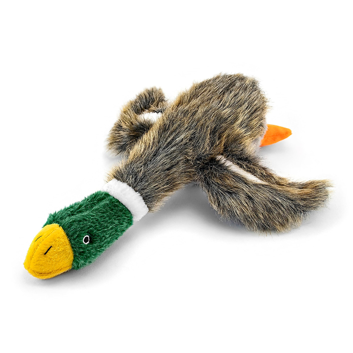 Ruffin' It Woodlands Mallard Stuffed Plush Dog Toy, Large