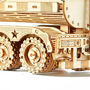 bennama 3D Wooden Puzzles Truck Model Kits, Brainteaser and Puzzle for Christmas/Birthday,Gifts for Adults and Teens to Build Combination