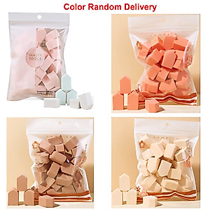 25 PCS Makeup Blenders Sponges Set, Use for Dry and Wet, Perfect for Full Face Curve Blending, Cream, Liquid, Powder Foundation Cosmetics, Latex Free & Soft & Flexible, Pentagon