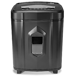 Aurora AU1830XA Heavy Duty Anti-Jam 18-Sheet Crosscut Shredder/30 Min Run Time/ 5-Gallon Pullout Basket and Casters