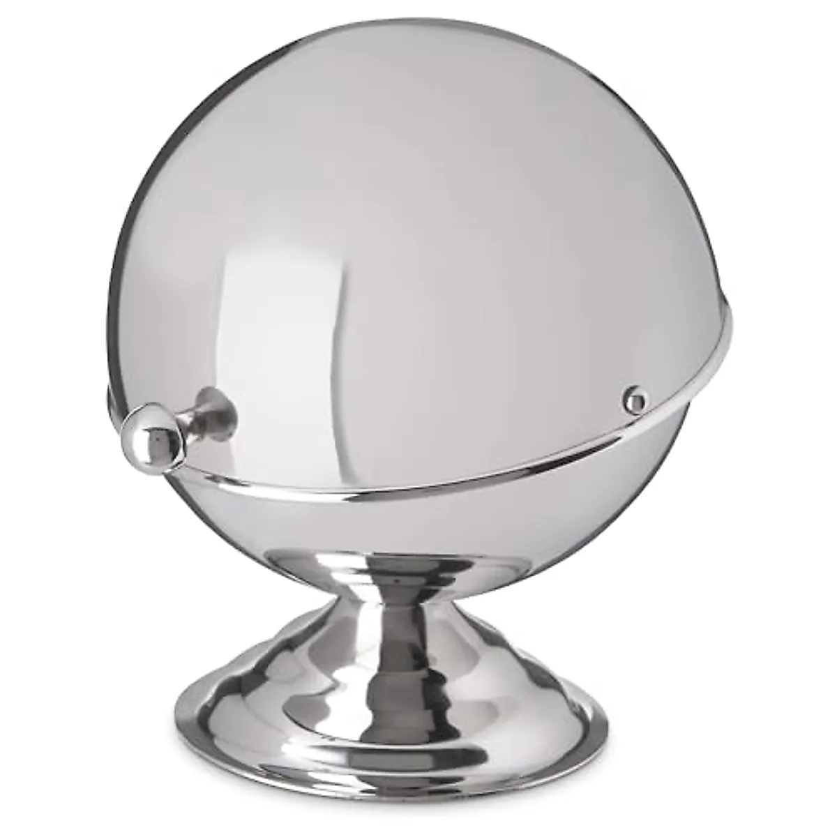 Carlisle FoodService Products Covered Dish Roll Top Dish for Catering, Buffets, Restaurants, Stainless Steel, 10 Ounces, Silver, (Pack of 12)