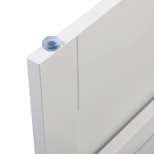 ANNECOSK Folding Sewing Table, Sewing Machine Craft Table with Storage Cabinet Shelves, Lockable Wheels, Adjustable Portable Rolling Sewing Desk for Apartment Small Spaces, White