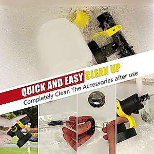 Cordless Paint Sprayer for DEWALT 20V Max Battery, HVLP Electric Tools Spray Paint Gun, Paint Sprayers for Home Interior and Exterior/Furniture/Cabinets/Walls/Fence/Ceiling (Battery NOT Included)