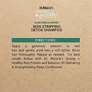 Dr Miracle's Strong and Healthy Wash Day set