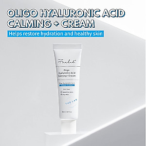 Blanc Doux Oligo Hyaluronic Acid Calming Cream 1.69 fl. oz. - VEGAN Certified - Greatly Moisturizing Cream for Sensitive, Dry Skin with Hyaluronic Acid Deep Hydrating, Soothing - Best Korean Skin Care