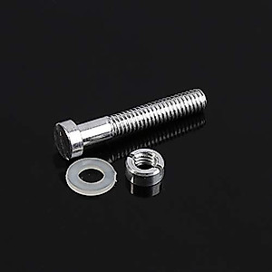 ANG-puneng M2.5 Screw Bolt Nut Washers Set Turntable Headshell Cartridge Stylus Mounting Vinyl LP Record Player