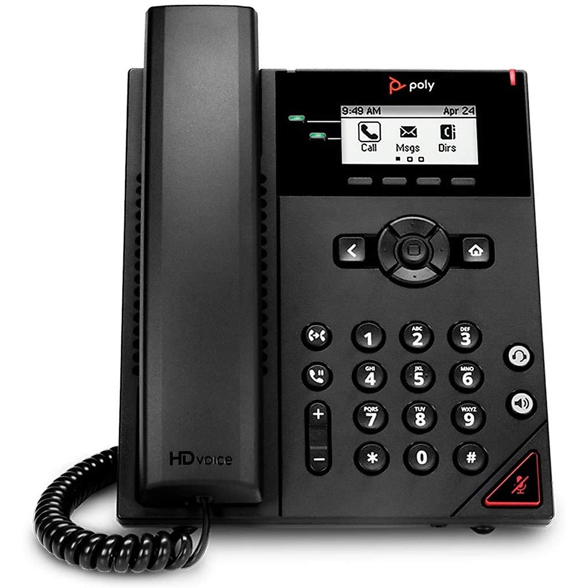 Polycom VVX 150 2-line Business IP Phone with Power Supply (PY-2200-48810-001)