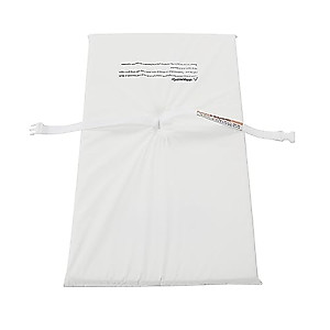 AFG Baby Furniture Elastic Safety Strap for Changing Pad in White