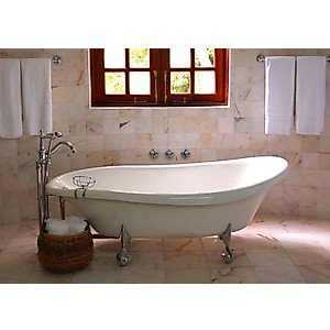 SENTO Bathtub and Shower 3 Handle Tub Trim Set For Central Brass Faucets Bathtub Shower, 10L-11H, 10L-11C, 10L-13D, Easy Installation, Heavy Duty Metal, Matte Black