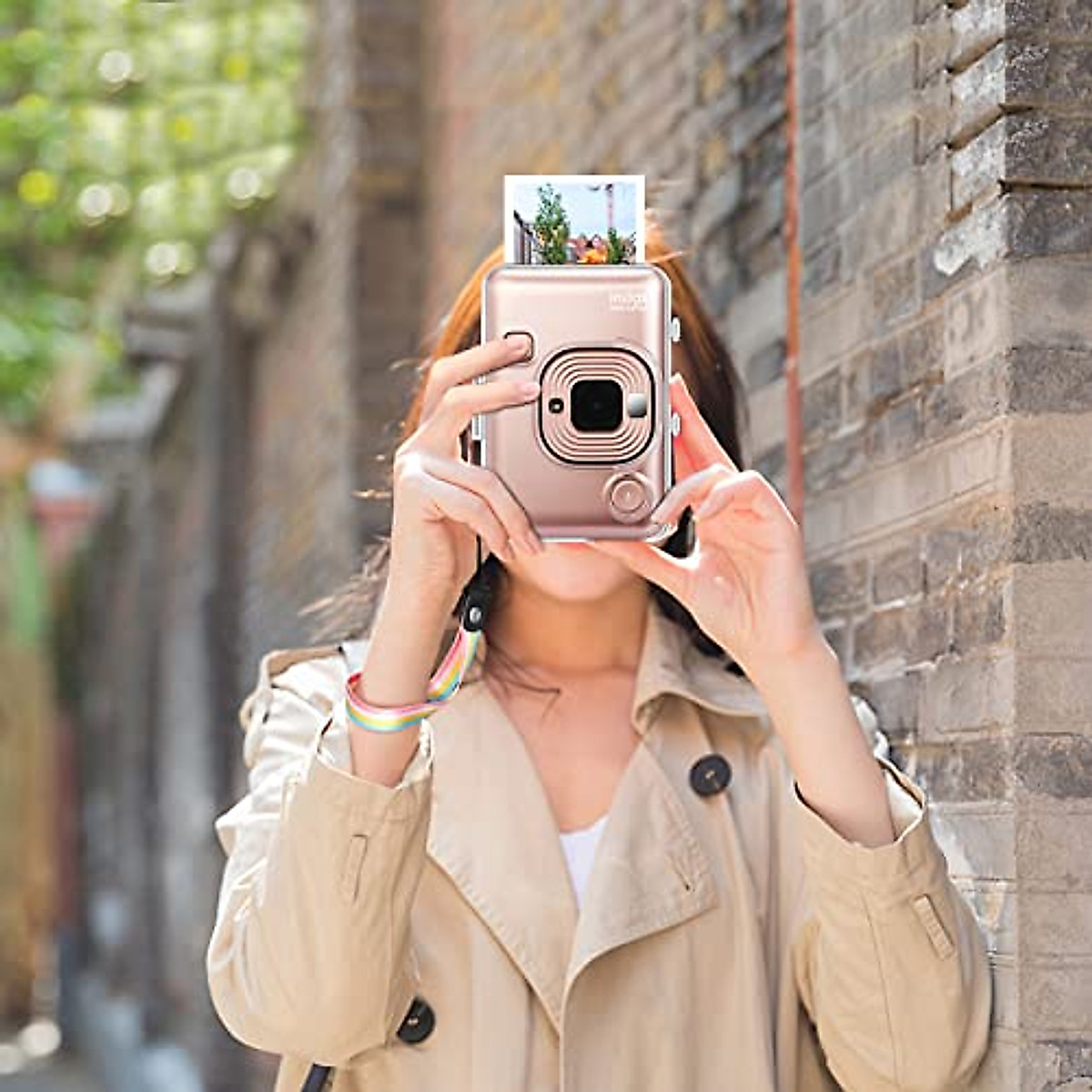 Fintie Protective Clear Case for Fujifilm Instax Mini Liplay Hybrid Instant Film Camera- Crystal Hard Cover with Precise Cutout