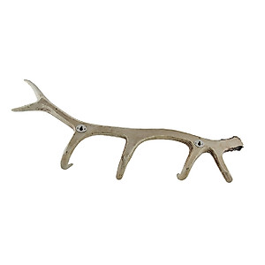 Zeckos Large Faux Deer Antler Decorative Wall Hook Hanging