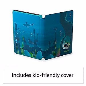 Kindle Kids (2022 release) – Includes access to thousands of books, a cover, and a 2-year worry-free guarantee - Ocean Explorer