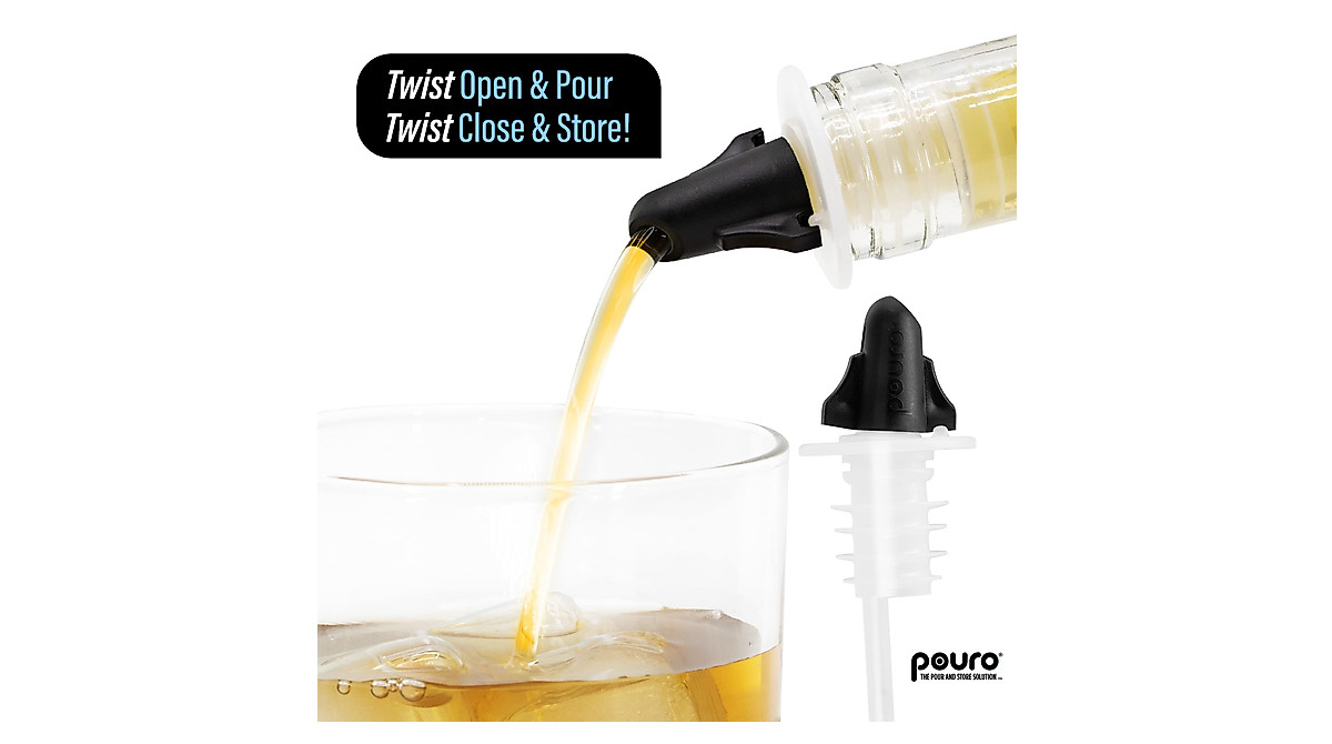 Pouro Pour Spout - Reusable Liquor and Household Pourer