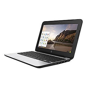 HP Chromebook 11 G4 11.6 Inch Laptop (Intel N2840 Dual-Core, 2GB RAM, 16GB Flash SSD, Chrome OS), Black