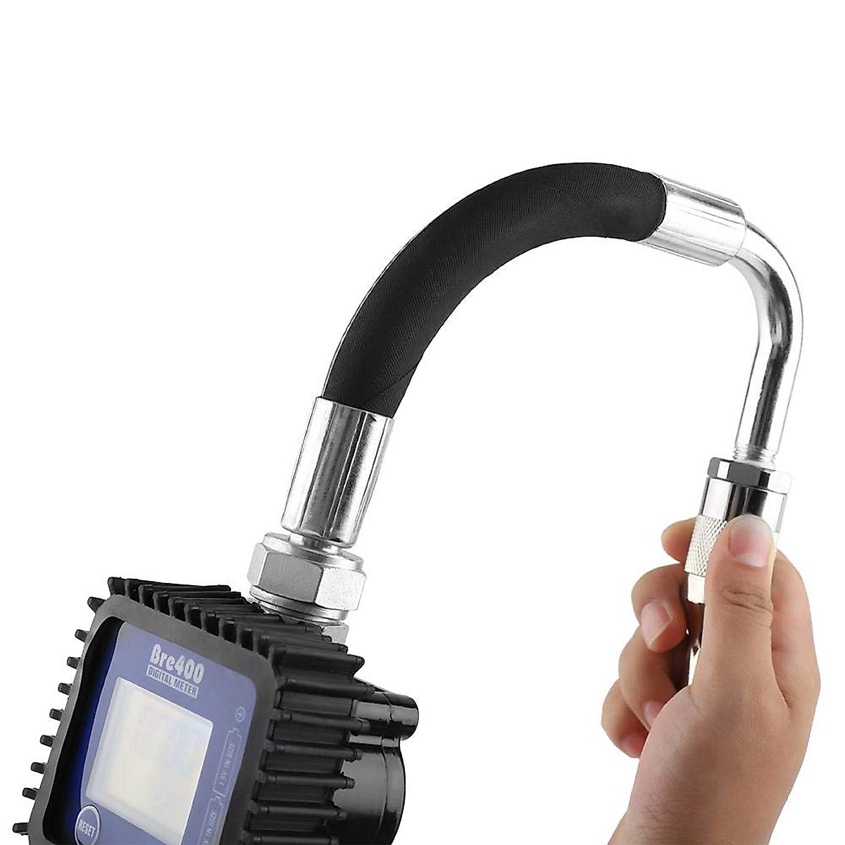 Oil Nozzle with Nozzle Digital Flowmeter, Digital Fueling Meter Nozzle Oil Lubricant Nozzle 1-35 L/min