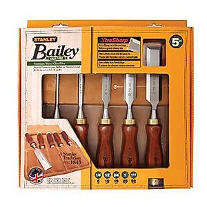 STANLEY Chisel Set, 5-Piece (16-401)