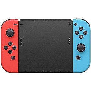 FANPL 5 in 1 Hand Grip Connector for Nintendo Switch Joy Con & OLED model Joy Con, Comfort Game Handle Connector with Wrist Strap for Joy Cons