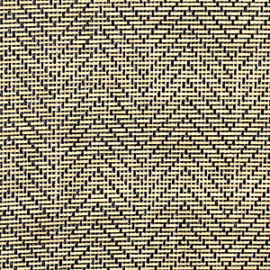 Con-Tact Brand Natural Weave Non-Adhesive Contact Shelf and Drawer Liner, 12" x 4', Zig Zag Black/Ivory, 6 Rolls