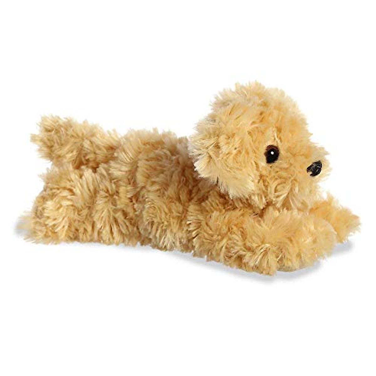Aurora® Adorable Mini Flopsie™ Ginny Goldendoodle™ Stuffed Animal - Playful Ease - Timeless Companions - Gold 8 Inches