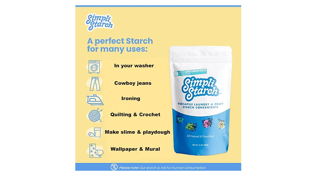 Simpli Starch Concentrate - Make 3 Gallons Easily