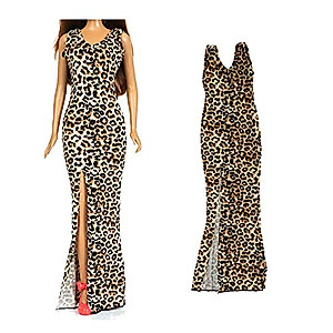 Ecore Fun 3 Sets 28 inch Fashion Doll Clothes Casual Outfits Dresses for 28 Inch Girl Doll Clothes, Fashion Floral Printed Leopard 28 Inch Doll Clothing