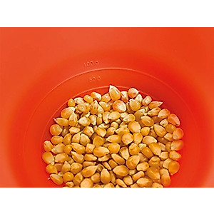 Lekue Microwave Popcorn Popper/ Popcorn Maker, Red