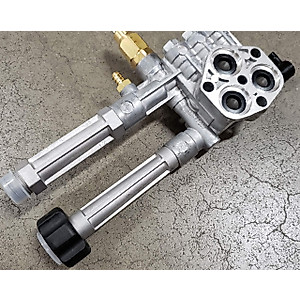 AR ANNOVI REVERBERI, AR42940 Replacement Pressure Washer Head, for AR Pump SRMW Complete, Aluminum