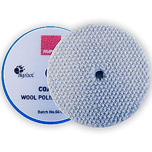 Rupes 6.75" (170MM) Blue COARSE Wool PAD, 9.BW180H